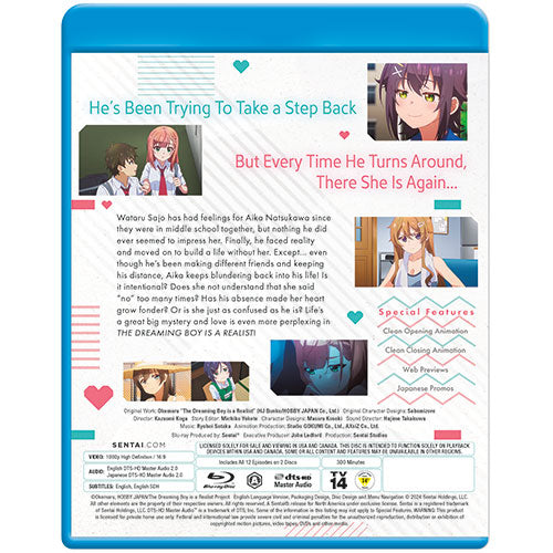 The Dreaming Boy is a Realist Complete Collection | Sentai